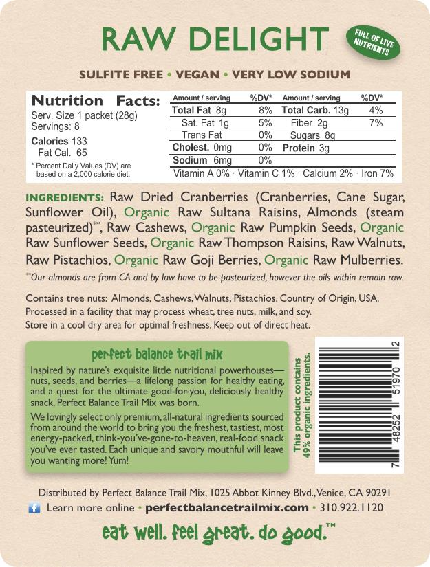 1 oz multipack (8 units) | Perfect Balance Trail Mix